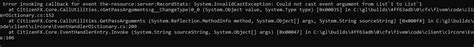 Why Is My C Event Handler Failing Argument Mapping Discussion Cfx