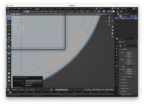 Blender Modeling Tip Quad 구성 문제 Gis Developer