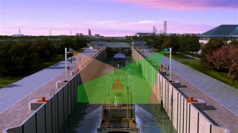 Application Case Lidar Intelligent Detection Solution For Ship Locks Leishen Intelligent System