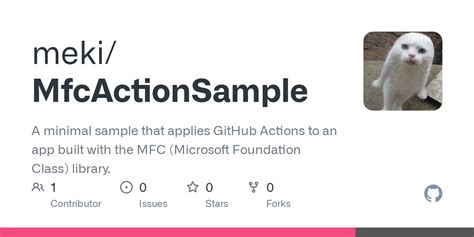Github Mekimfcactionsample A Minimal Sample That Applies Github