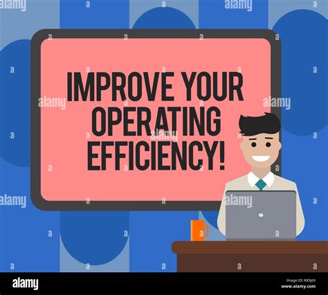 Handwriting Text Writing Improve Your Operating Efficiency Concept Meaning Make Adjustments To