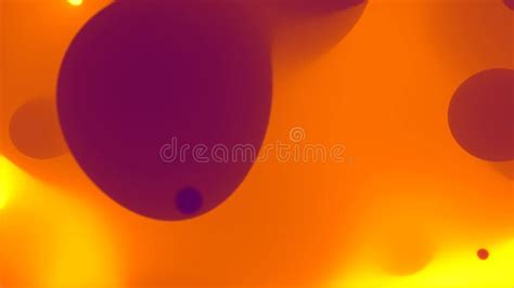 Pink Smooth Tender Meta Objects In Space Of Gold Orange Bokeh Light