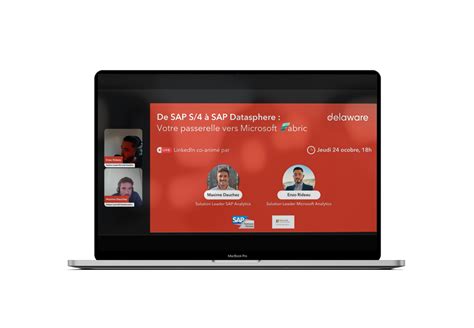 [webinar] De Sap S 4hana à Sap Datasphere Ouvrez La Voie Vers