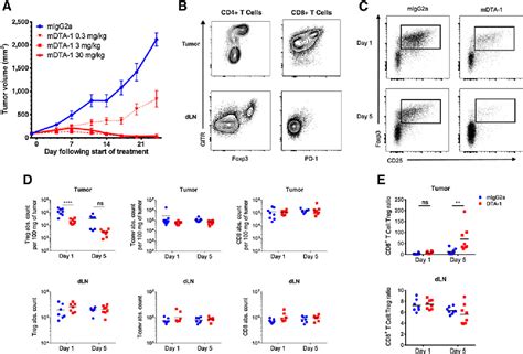 Figure 1 From Dual Roles For Regulatory T Cell Depletion And