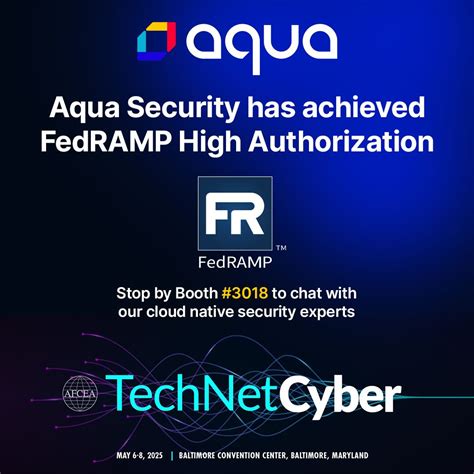 Technetcyber Cloudsecurity Fedramp Cybersecurity Aquasecurity Aqua Security