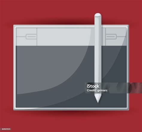 Digitizing Tablet Design Stock Illustration Download Image Now Arts