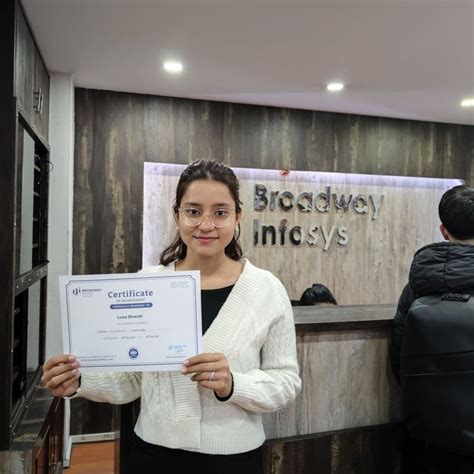 Broadway Infosys On Linkedin Certificatedistribution Broadwayinfosys