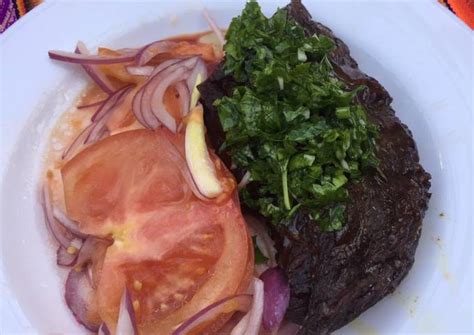 Aderezo Para Carne Asada De Ajo Y Perejil Receta De Karina F Cookpad
