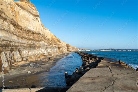 屏風ケ浦銚子千葉県 Stock Foto Adobe Stock