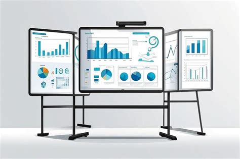 Premium Photo Interactive Whiteboards With Touchscreen Capabilities