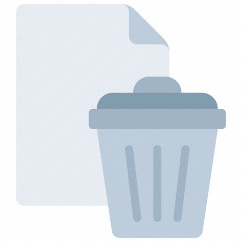 trash document file filetype delete icon download on iconfinder