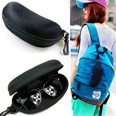 Buy Zipper Eye Glasses Sunglasses Hard Case Portable