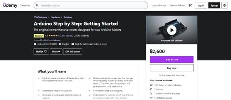 6 คอร์สสอน Arduino ออนไลน์สำหรับการใช้งานเบื้องต้น ระดับสูง 2024