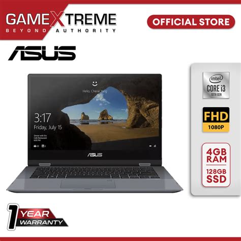 ASUS VivoBook Flip FHD Touchscreen In Laptop Core I U GB RAM GB SSD Win