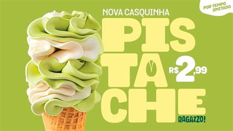 Ragazzo Lança Novo Sorvete De Pistache Gkpb Geek Publicitário
