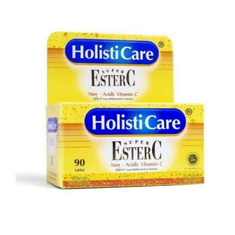 Jual Ester C Holisticare 90 Esterc Holisti Care Expired 2026 Shopee Indonesia