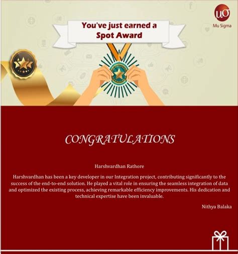 Harshvardhan Rathore On Linkedin Recognition Dataengineering Backedend Musigma