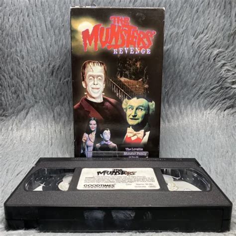 The Munsters Revenge Vhs 1996 Horror Scifi Tv Show Goodtimes Release