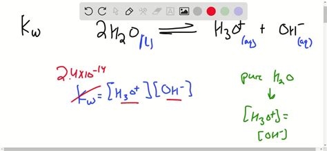 Solvedautoionization Of Water And Ph Like All Equilibrium Constants