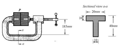 Answered The Screw Clamp Shown In The Figure Bartleby