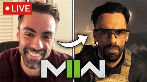 Alejandro Vargas Actor Reacts LIVE To MODERN WARFARE 2 Missions And