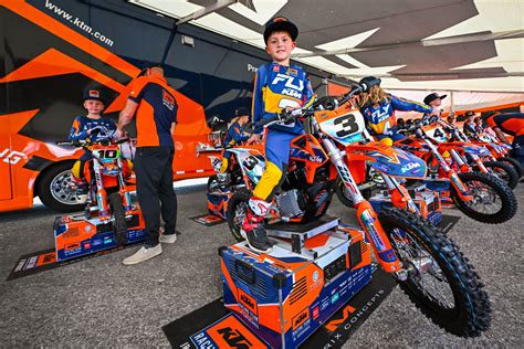 Ktm Jr Supercross Teams Up With Fly Racing Cycle News