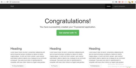 Yii2 Advanced Frontend And Backend Virtual Host Some Lesson Ram Pukar