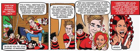 Happy Birthday Dennis The Menace Beano Celebrates A Special 70th