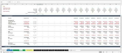 Toll Road Build And Operate Excel Model With Statements And Valuation Fin Wiser Store