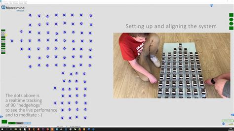 Precise Tracking Of 90 Swarming Robots In Real Time Youtube