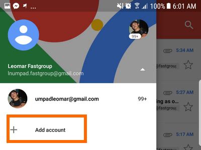 How To Add Another Email Account To Gmail App