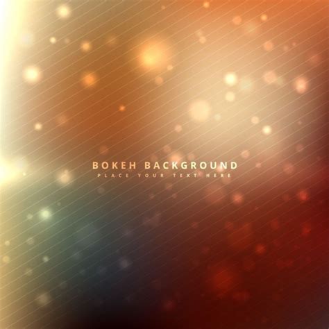 Free Vector Shiny Blue Bokeh Background Design