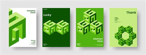 Template Poster Abstrak Tata Letak Laporan Kreatif Desain Latar