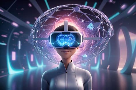 메타버스 기술 미래 개념 Vr 가상 디지털 현실 사이버 메타버스 시 ⁇ 레이션 혁신 연결 글로벌 블록체인 경험 네트워크 미래