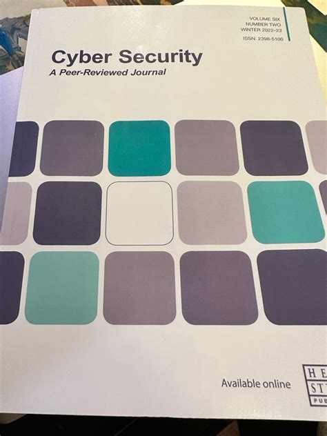 Lawrence Amer On Linkedin Research Publications Cybersecurity Security