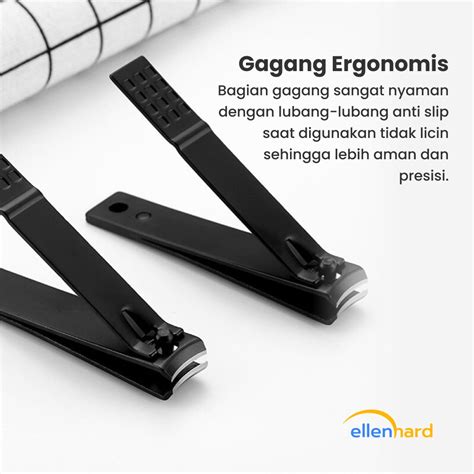 Gunting Kuku Besar Alat Potong Kuku Tajam Manicure Pedicure Stainless