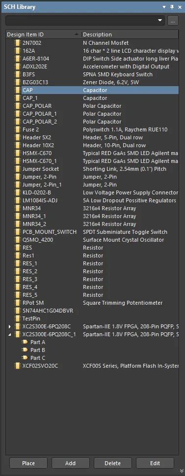 Schematic Libraries Altium Designer 25 24 And 23 Technical Documentation