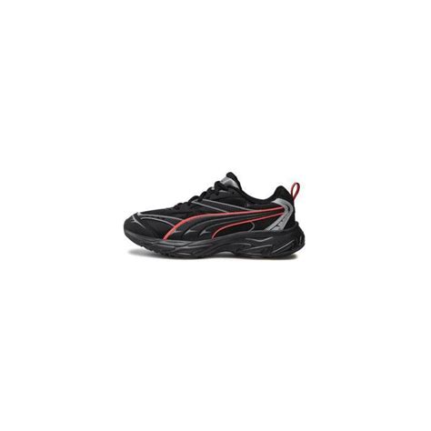 Baskets Puma Morphic Reflective Noir Fiery Coral 36 Noir Fiery Coral Cdiscount Chaussures