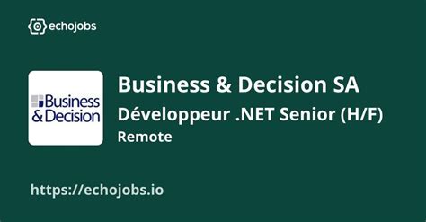 Hiring Développeur Net Senior Hf Remote Git Flutter Microservices Api Azure Net Docker
