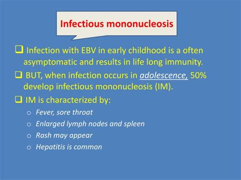 Ppt Epstein Barr Virus Ebv Powerpoint Presentation Id2726911