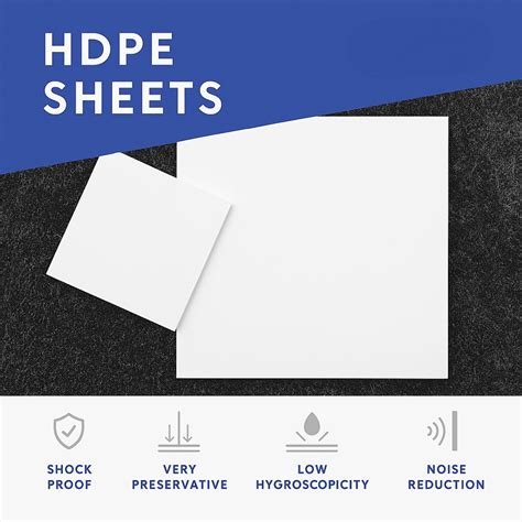 Hdpe Sheet 38 375 Thick High Density Polyethylene Panel For