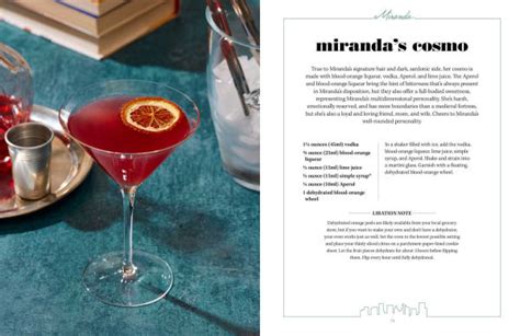Sex And The City Cocktails Fall In Love With 60 Fabulous And Official