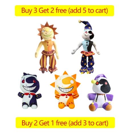 Five Nights At Freddys Toy Sundrop Moondrop Daycare Attendant Fnaf