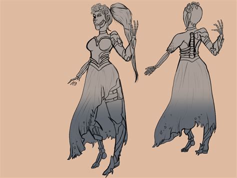 Artstation Concept Art Corpse Bride Widowmarker