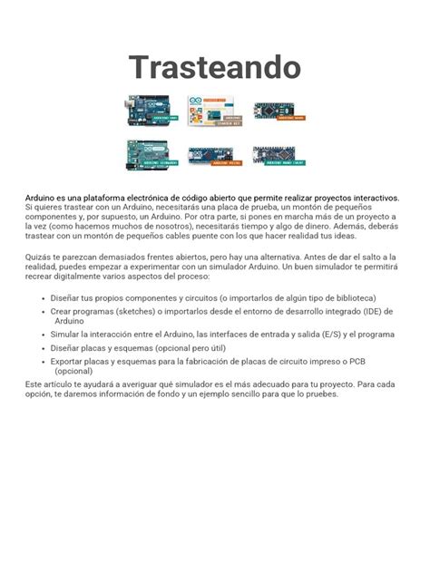 Simuladores Arduino Pdf Arduino Mac Os