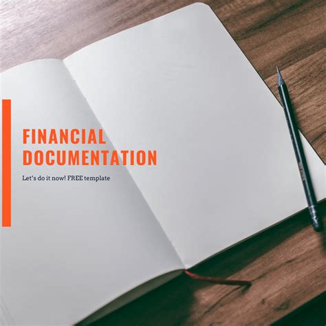 Financial Documentation Lets Do It Now FREE Template Financial Radiance