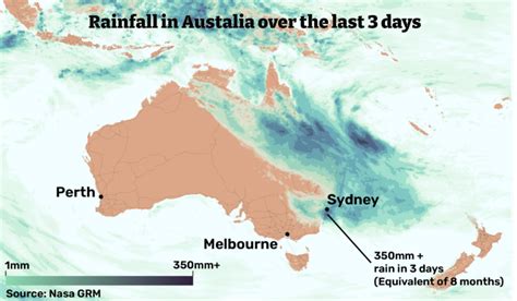Sydney Floods Map Where Flooding Has Hit In Australia And The Latest
