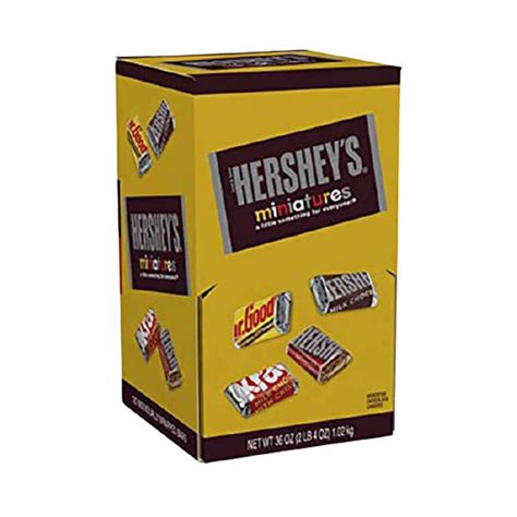 Hershey Mini Chocolate Bars Canada At Ronald Pepper Blog