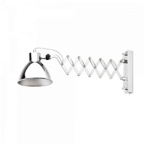 PETRA Chrome Extensible Wall Lamp Kinkiet Faro Barcelona Goodform Pl
