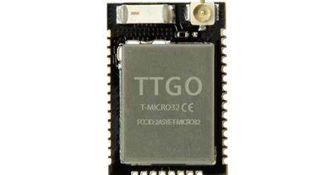 Lilygo Ttgo Micro32 V20 Wi Fi And Bluetooth Module Esp32 Pico D4